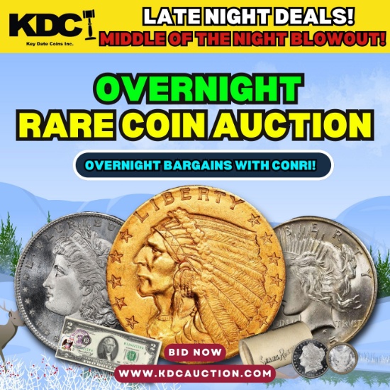 Key Date Coins Auction Catalog - OVERNIGHT BARGAINS! Rare Online Coin ...