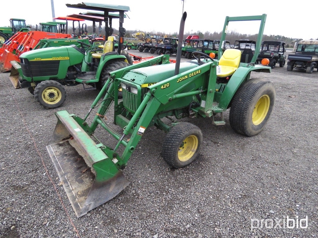 1992 John Deere 870 2WD Compact Utility Tractor W/440, 41% OFF