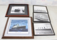 5 RMS Titanic Other Framed Ship Prints Proxibid