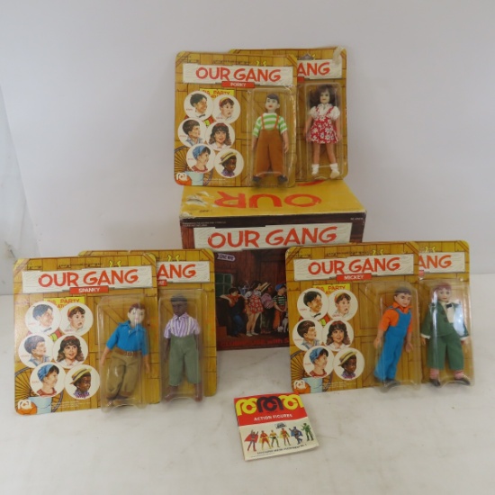 6 Our Gang Little Rascals Figures & Clubhouse | Art, Antiques ...