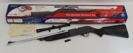 Crosman 66 Powermaster BB Rifle in Box with Scope | Guns & Military ...
