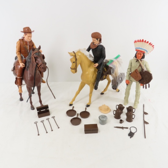 Johnny West, Sam Cobra & Geronimo Figures | Online Auctions | Proxibid