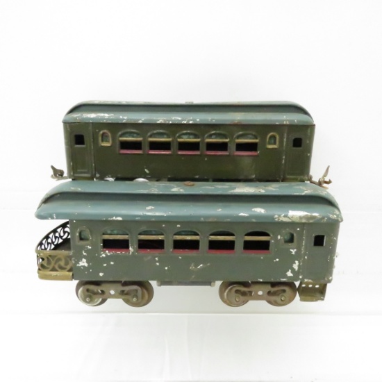 2 Lionel Pre-War Train Cars, Pullman, Observation | Art, Antiques ...