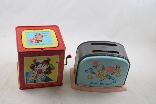 Mattel Music Box, Good Morning Toy Toaster | Art, Antiques ...