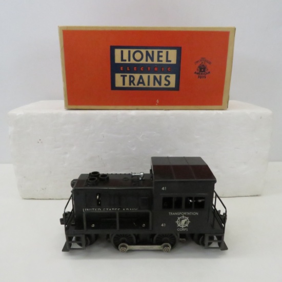 Lionel U.S. ARMY Switcher No. 41 in Original Box | Art, Antiques ...