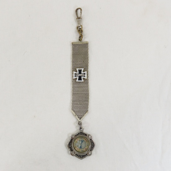 WWI German Watch FOB with Compass | Online Auctions | Proxibid