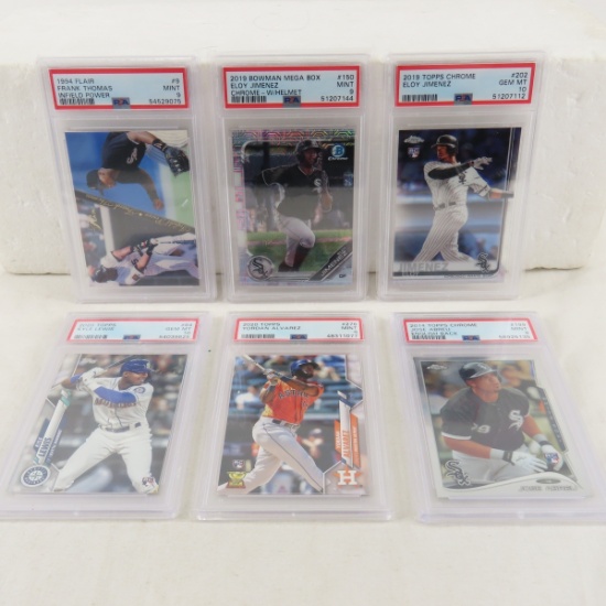 6 modern PSA 9 & PSA 10 Graded Baseball cards | Art, Antiques ...