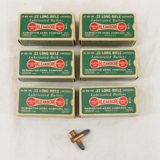 300 Rounds Remington Kleanbore .22 LR Dog bone box | Guns & Military ...