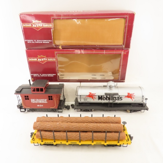 3 Bachmann G Scale Train Cars in Box | Art, Antiques & Collectibles ...
