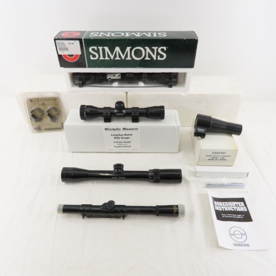 Simmons & other Firearm Scopes & accessories | Art, Antiques ...