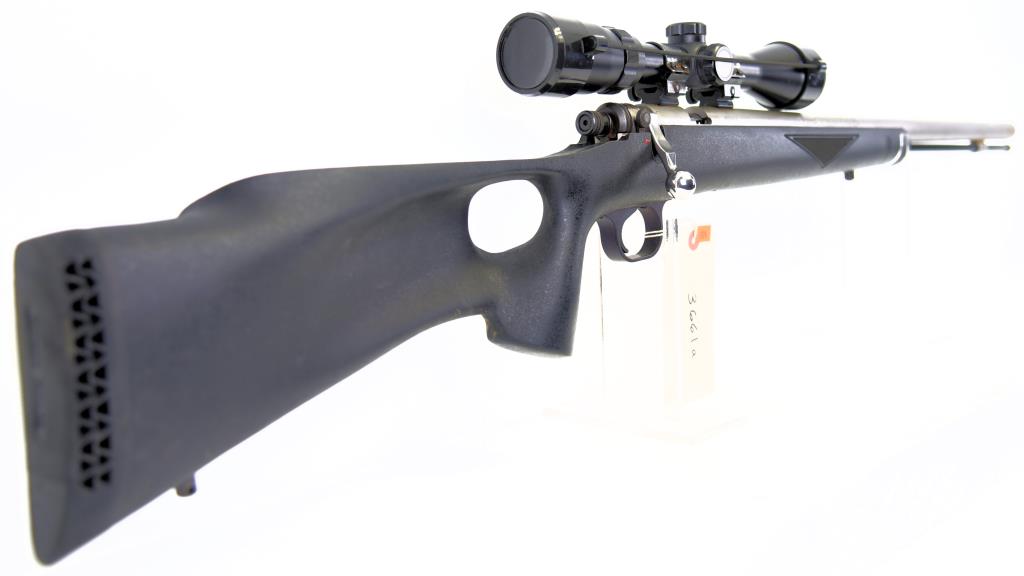 Knight Inline Black Powder Rifle Shooting And Showing Knight 50