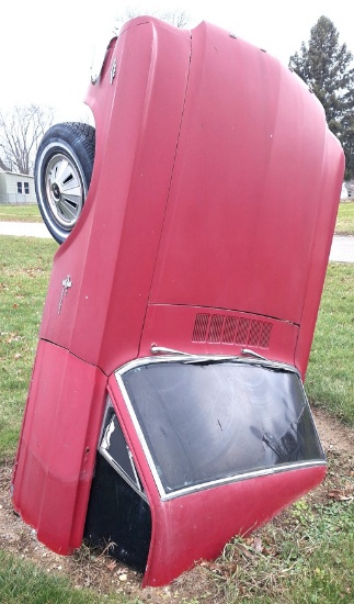 Ford Mustang Car Display, Designed and Built For Mishawaka Mustang ...