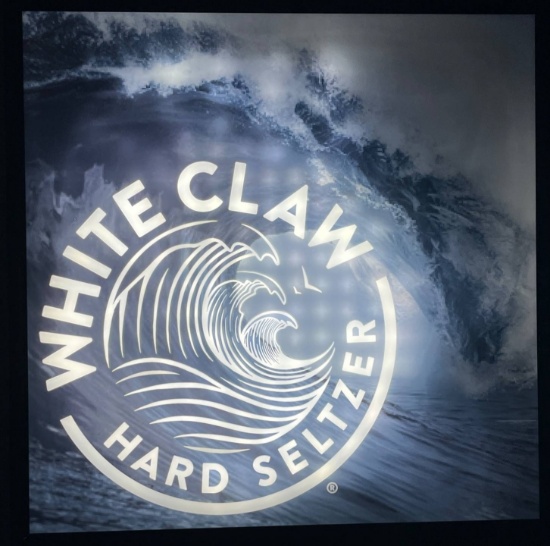 White Claw Hard Seltzer Light-Up Wall Sign | Art, Antiques ...
