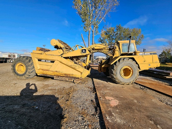 John Deere 862B Self Loading Scraper, SN:855569 | Heavy Construction ...