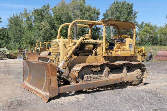 Caterpillar D6C Dozer, SN:10K1487, ROPS, w/ Hyster Winch | Heavy ...