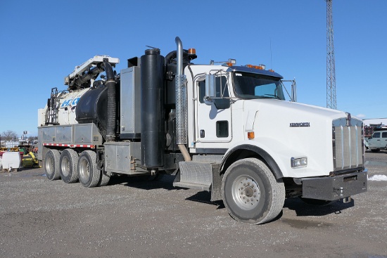 2016 Vactor HXX Hydro Excavator mtd on 2016 Kenworth T80 Truck, SN ...