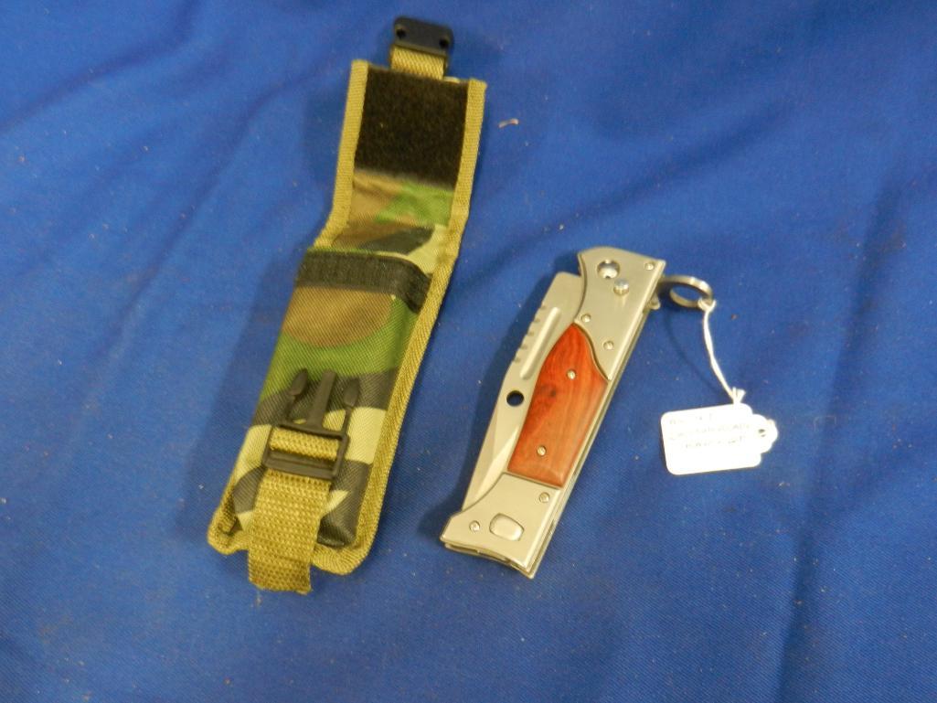 AKM Switch blade Bayonet with Sheath | Proxibid