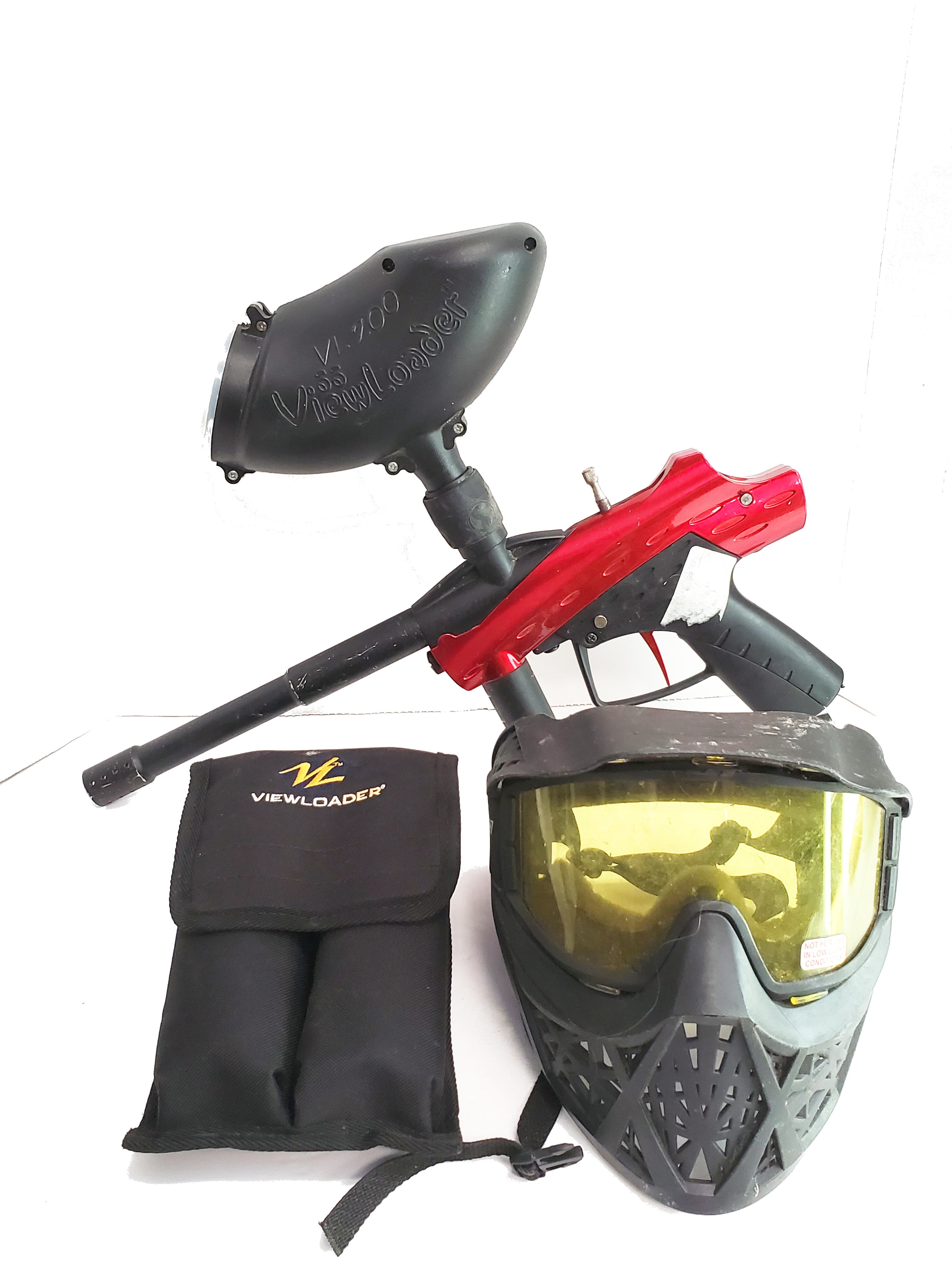 Paintball Gun With Hopper
