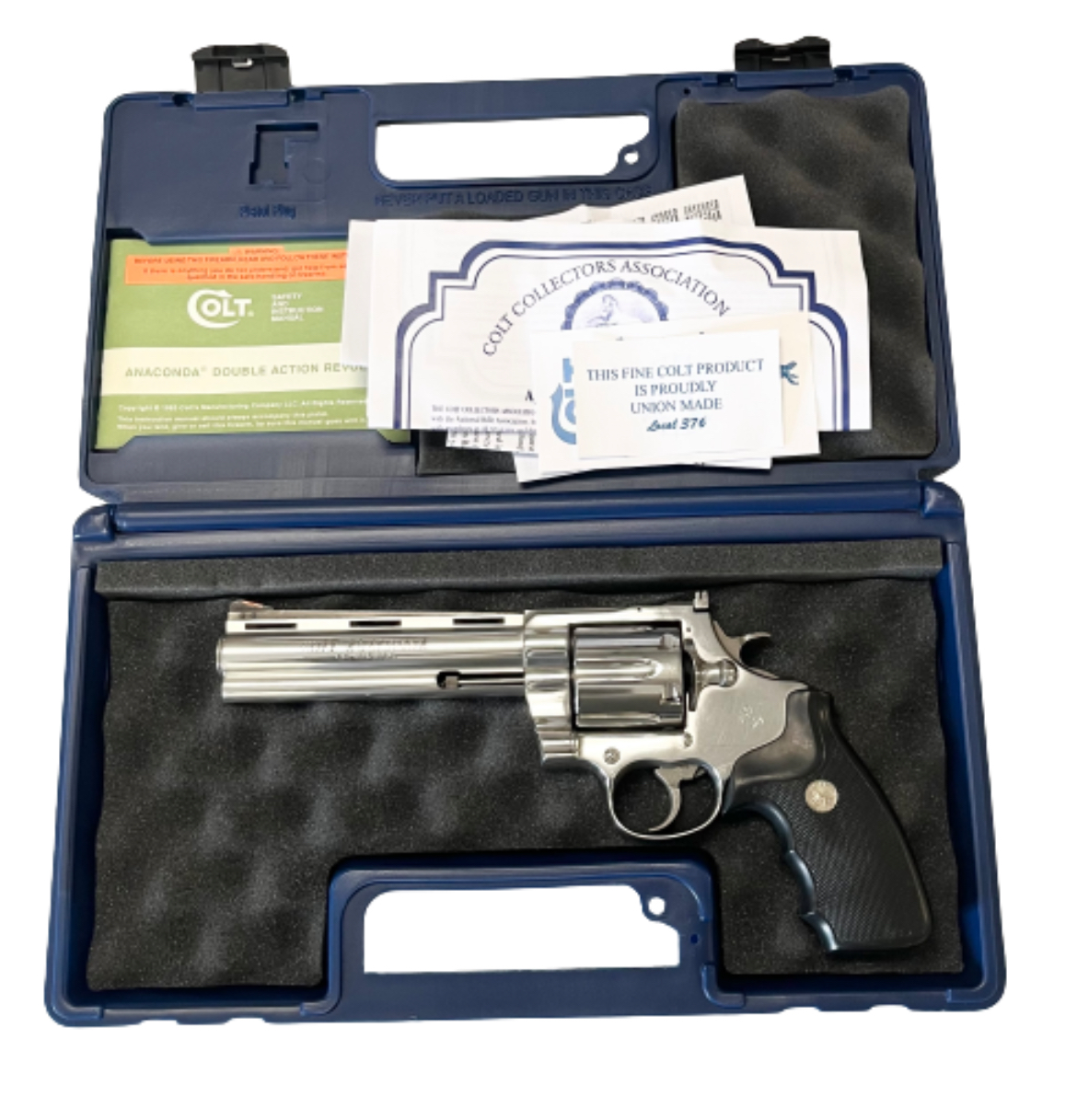 VINTAGE 1993 COLT ANACONDA .44MAG IN CASE | Proxibid