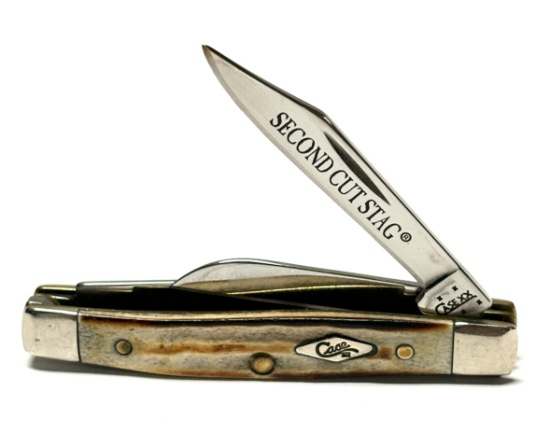 CASE XX 5333 2ND CUT STAG SMALL STOCKMAN KNIFE | Guns & Military ...
