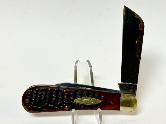 1970 CASE XX RED BONE 6217 LOOM FIXER KNIFE | Online Auctions | Proxibid