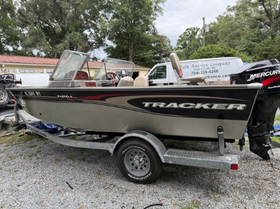 Belk Auction Company Auction Catalog - 2004 Tracker Boat, 2002 Cadi ...