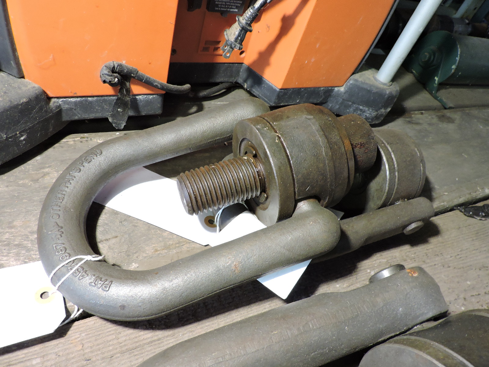 Pair of Industrial 10" Swivel Lugs - Very Heavy | Proxibid