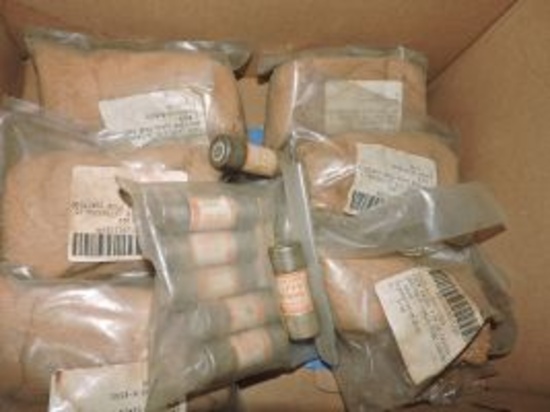 FSCM 52414 Fuse Cartridge #5920-01-291-1329 lot of 6, Shawmut Amptrap ...