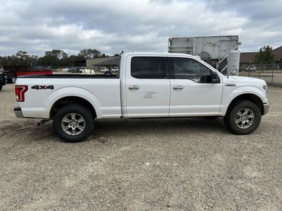 2017 Ford F150 CrewCab Pickup / 4X4 Gas V8 / Located: Carthage, TX ...