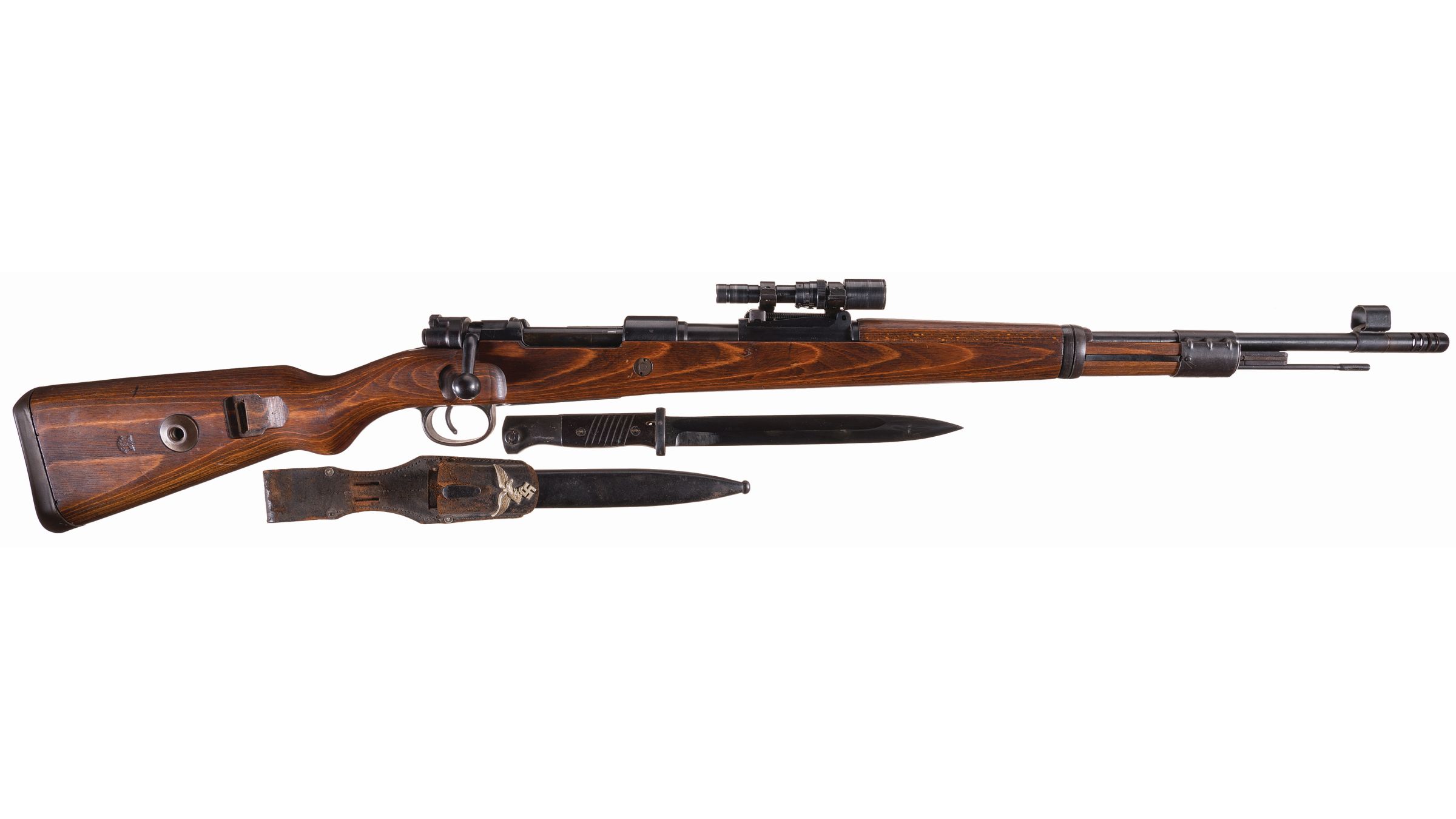 World War Ii German Mauser K98 Turret Bolt Action Sniper Rifle K98