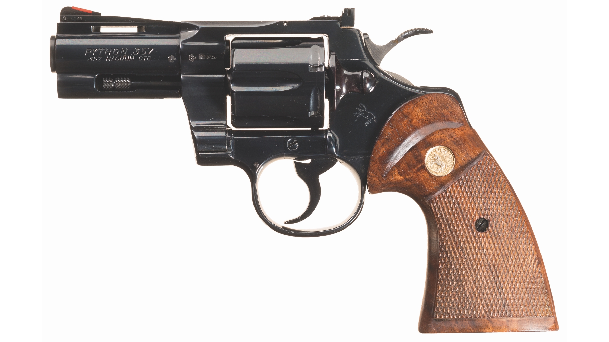 German Proofed Colt Python Double Action Revolver | Proxibid