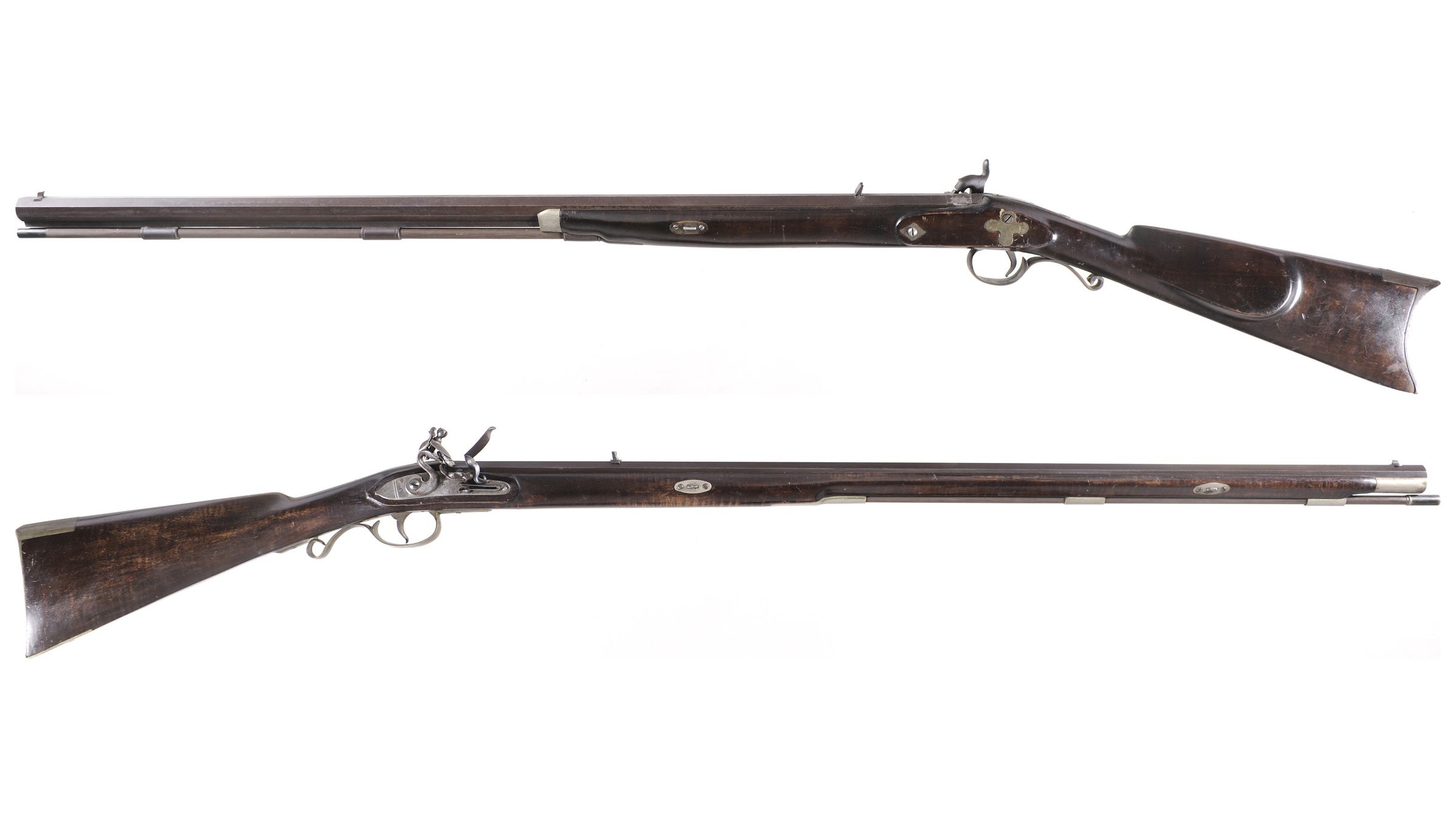 Two Custom Built Black Powder Rifles | Proxibid
