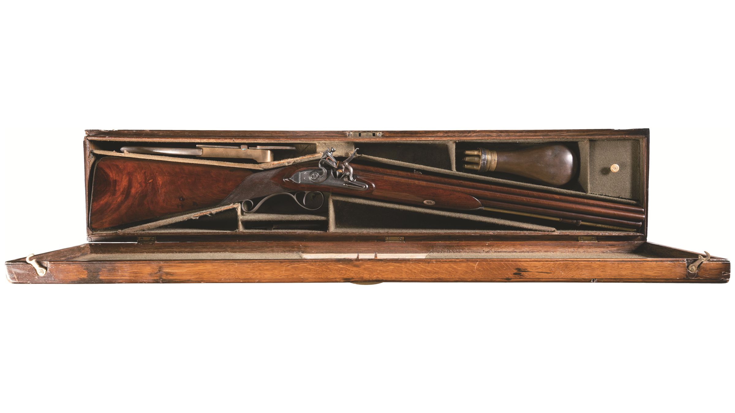 Henry Nock 60 Bore Flintlock Volley Rifle with | Proxibid