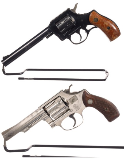 Two Double Action Revolvers | Guns & Military Artifacts Handguns ...