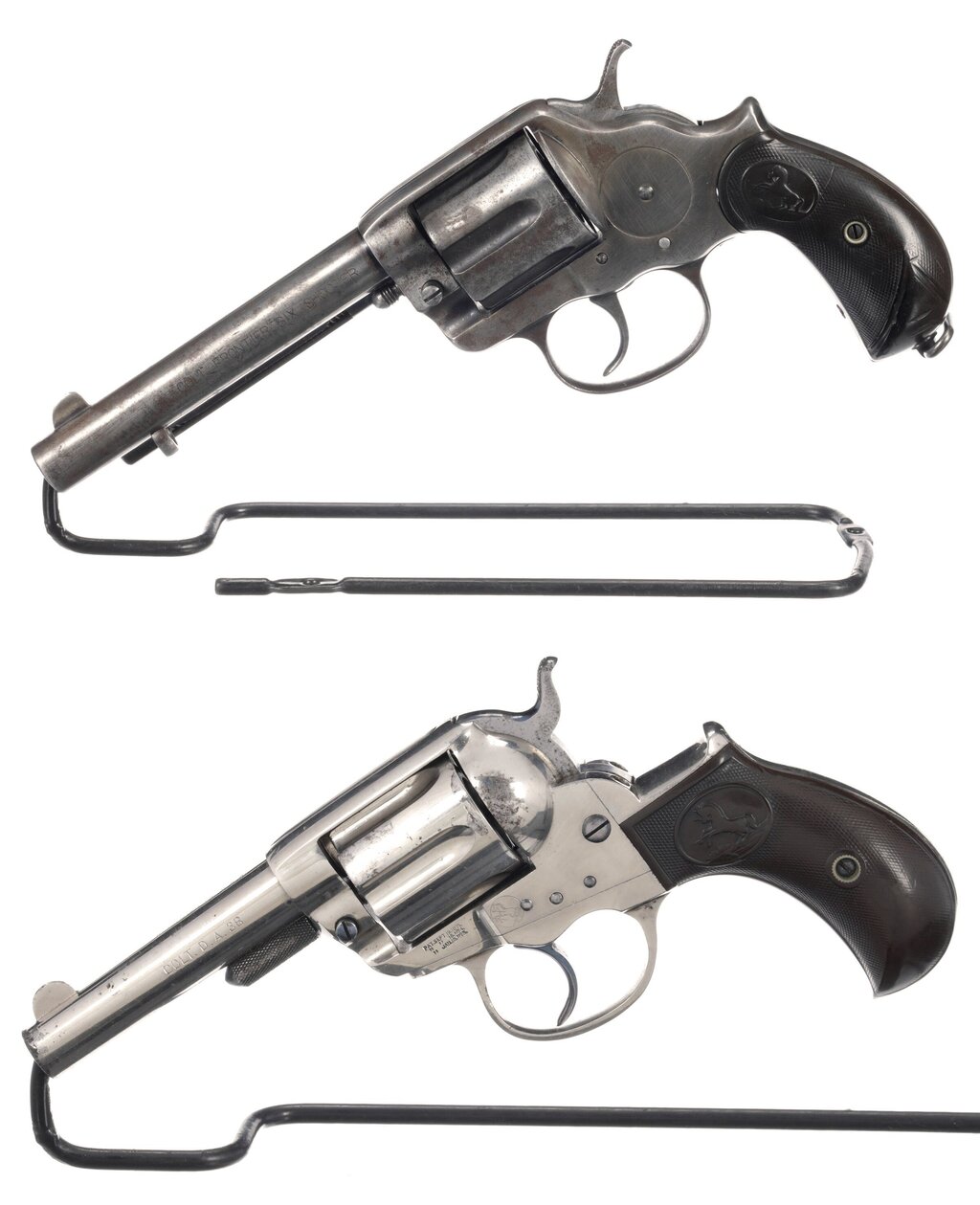 Two Colt Double Action Revolvers | Proxibid