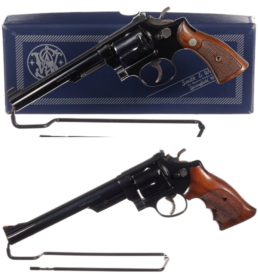 Two Smith & Wesson Double Action Revolvers | Guns & Military Artifacts ...