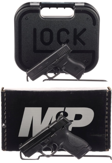 Two Semi-Automatic Pistols | Guns & Military Artifacts Handguns ...