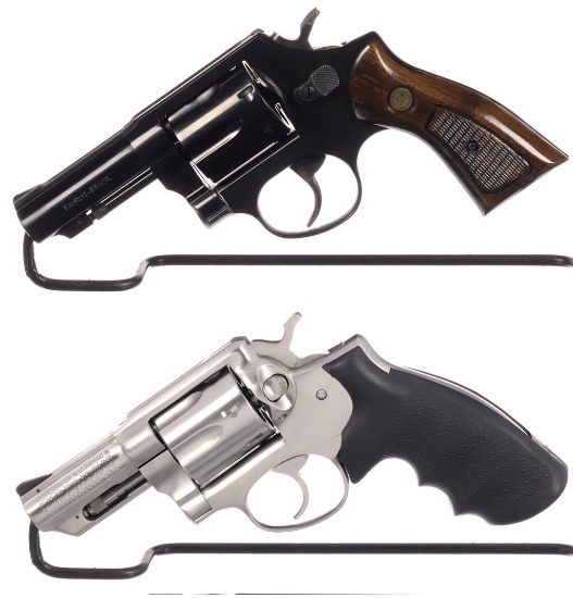 Two Double Action Revolvers | Guns & Military Artifacts Handguns ...