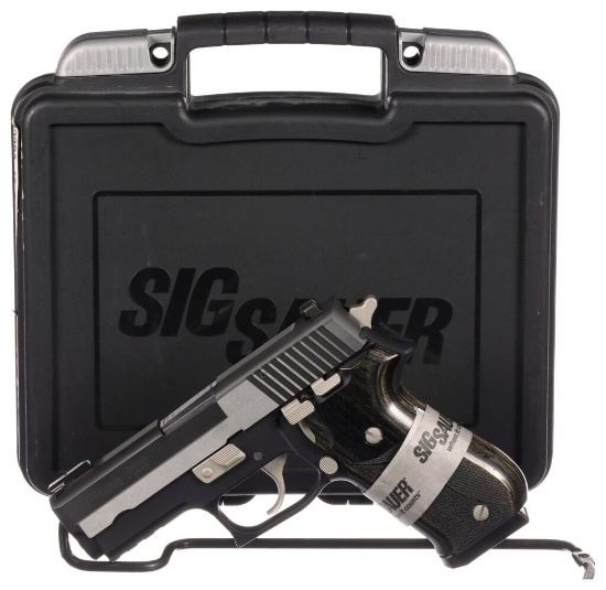 Sig Sauer Custom Shop Model P220 Equinox Pistol with Case | Guns & Military Artifacts Handguns ...
