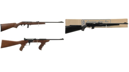 Three Semi-Automatic Rimfire Rifles | Guns & Military Artifacts Rifles ...