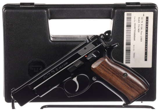 CZ Model 75 B Semi-Automatic Pistol with Box | Guns & Military ...