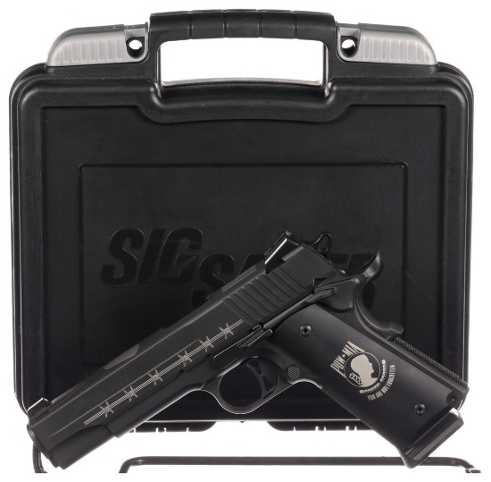 Sig Sauer POW MIA 1911 Semi-Automatic Pistol with Case | Guns ...