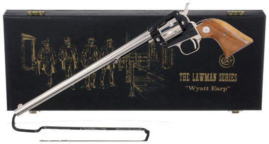 Cased Colt Lawman Series Wyatt Earp Frontier Scout Revolver | Guns ...