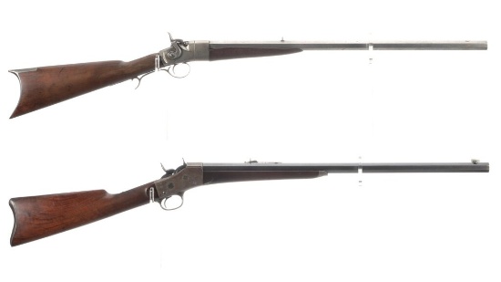 Two Single Shot Rifles | Guns & Military Artifacts Rifles | Online ...