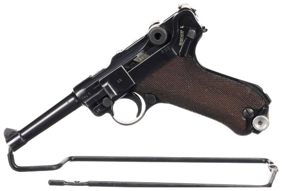 World War II German Mauser "byf" Code "41" Dated Luger Pistol | Guns & Military Artifacts ...