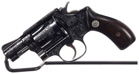 Engraved Smith & Wesson Chief's Special Pre-Model 36 Revolver | Guns ...