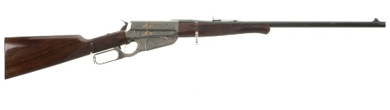 Engraved Winchester Model 1895 High Grade Lever Action Rifle | Guns ...