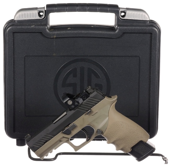 Sig Sauer P320 Carry Semi-Automatic Pistol with Sight and Case | Guns & Military Artifacts ...
