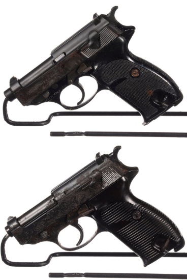 Two Walther Semi-Automatic Pistols | Guns & Military Artifacts Handguns ...