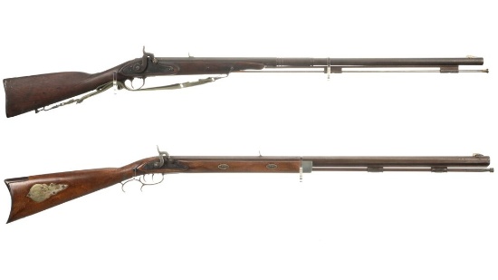 Two Percussion Rifles | Guns & Military Artifacts Rifles | Online ...